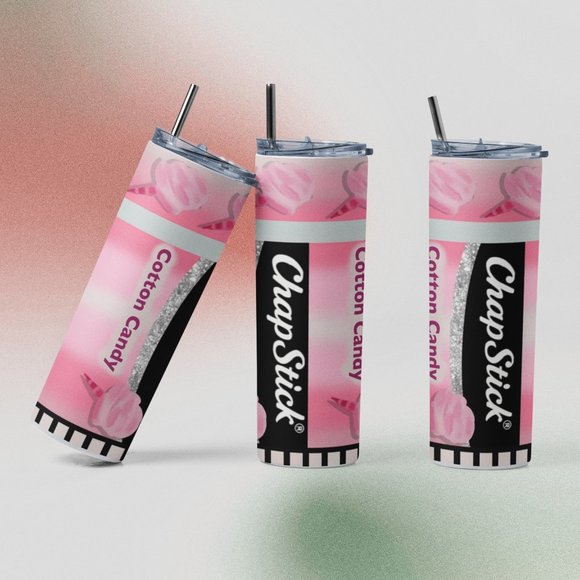 Hand Crafted | Kitchen | Cotton Candy Chapstick Tumbler | Poshmark